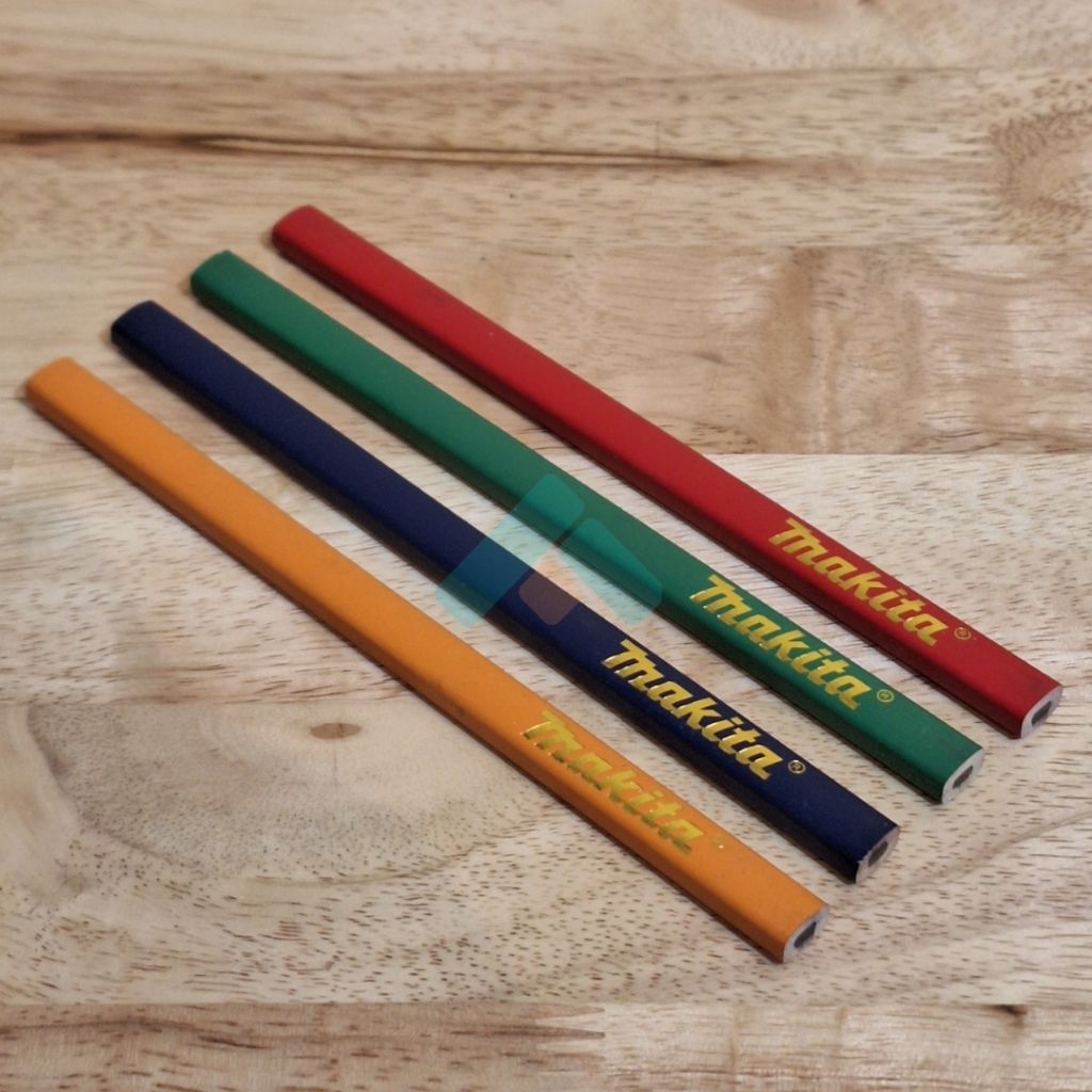 Jual Pensil tukang makita pensil bangunan carpenter pencil | Shopee ...