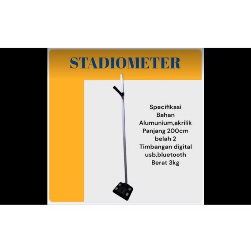 Jual Stadiometer alat ukur tinggi badan dengan timbangan / Stadiometer ...