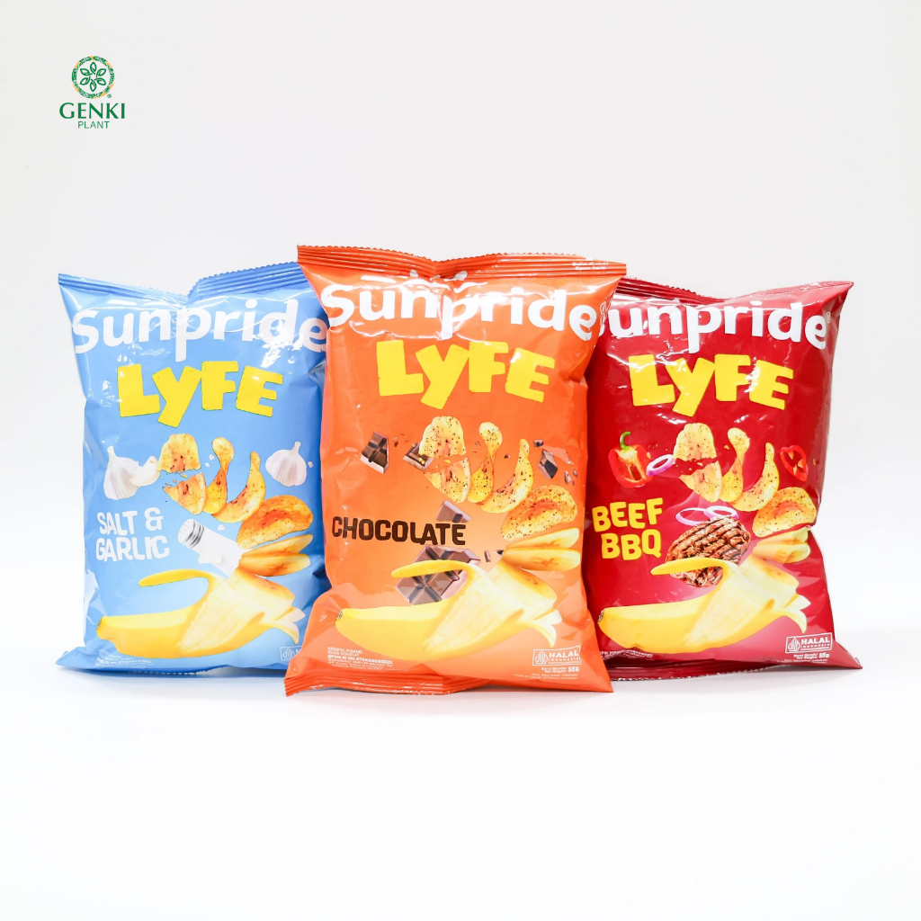 Jual Sunpride Lyfe Cavendish Banana Chips / Keripik Pisang - 55 g ...