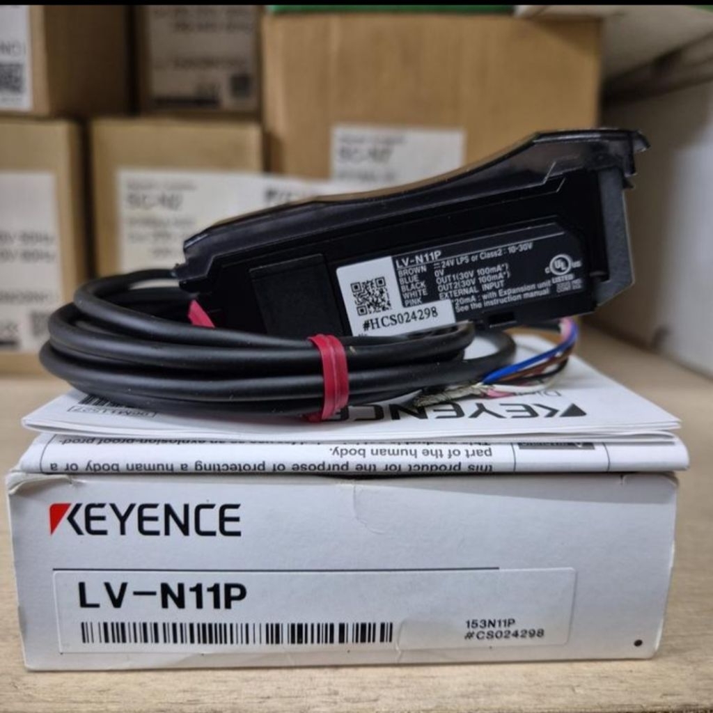 Jual SENSOR AMPLIFIER KEYENCE LV-N11P/LV-N11P KEYENCE ORIGINAL | Shopee ...