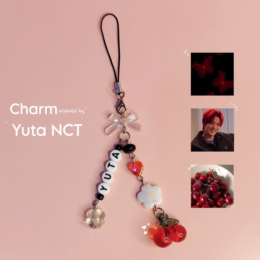 Jual Phonecharm inspired by Yuta NCT | keychain yuta keycharm yuta nct ...