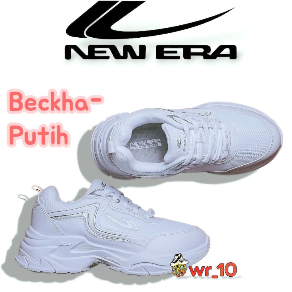 Jual SEPATU NEW ERA LOTUS PUTIH 37-40 SNEAKERS TERBARU | Shopee Indonesia