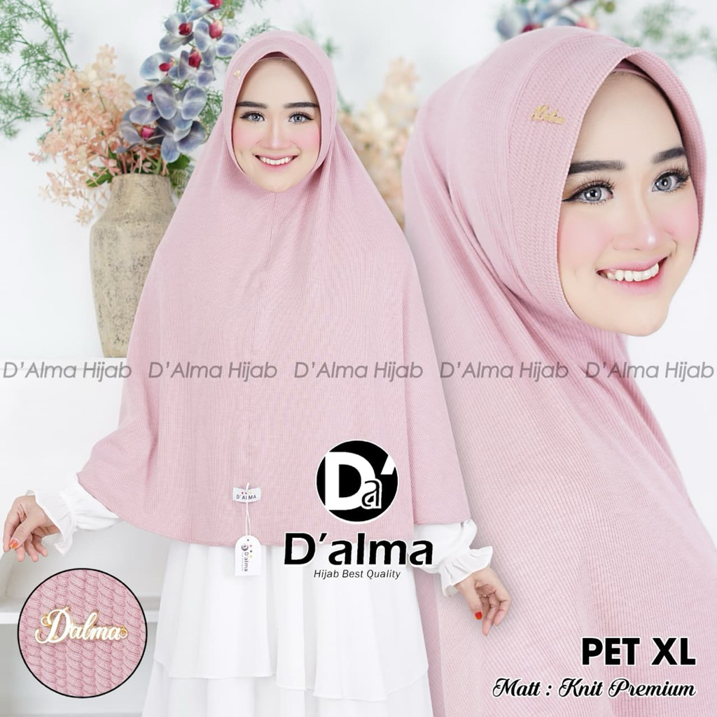 Jual Hijab Bergo PetJumbo /Kerudung Pet jumbo Knit Premium/Hijab jumbo ...