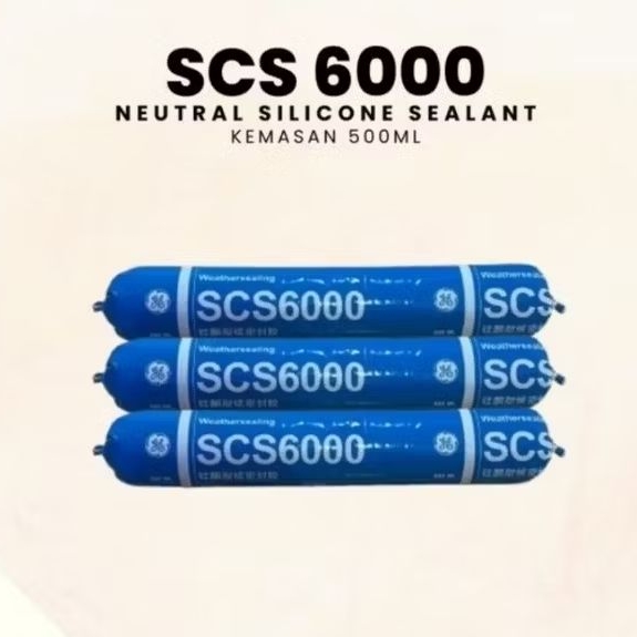 Jual Silicone Sealant GE SCS 6000 ACP Weatherproofing Sealant Non ...