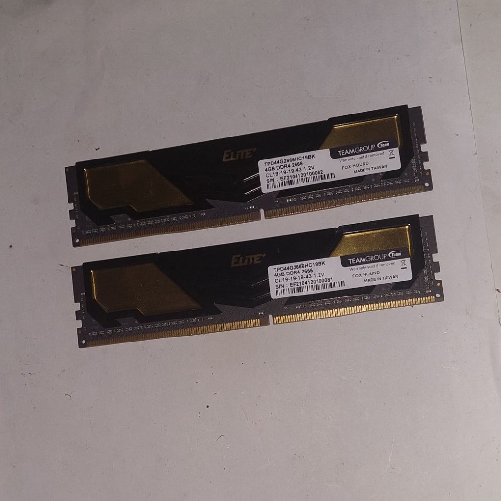 Jual ram team elite ddr4 8gb(2x4gb) 2666Mhz | Shopee Indonesia