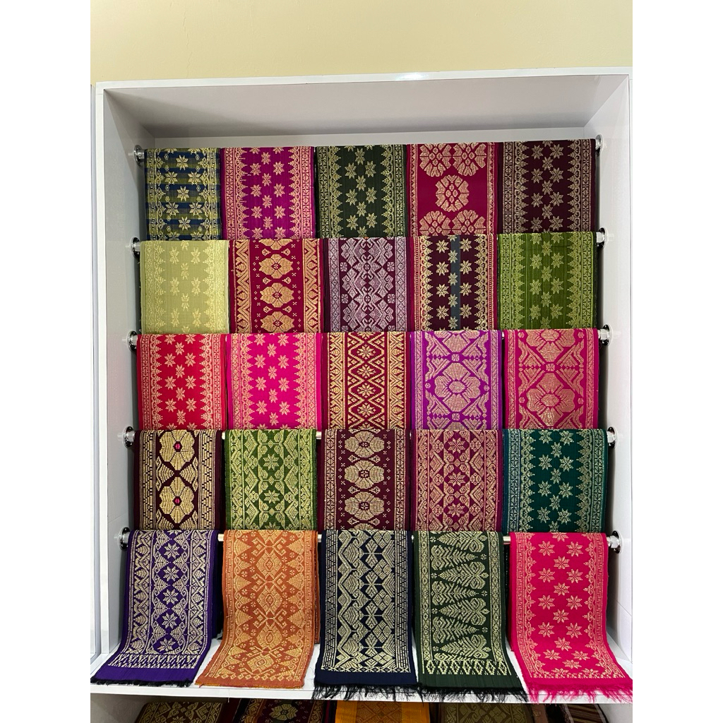 Jual Selendang Songket Sidemen Besar (Asli Tenunan bukan Bordir) | Shopee Indonesia