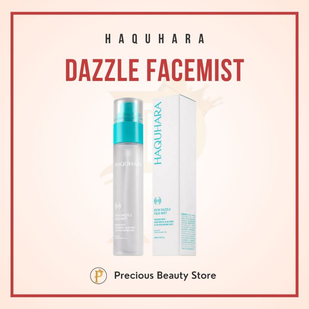 Jual HAQUHARA Dew Dazzle Face Mist / Dazzle Me Setting Spray | Shopee ...