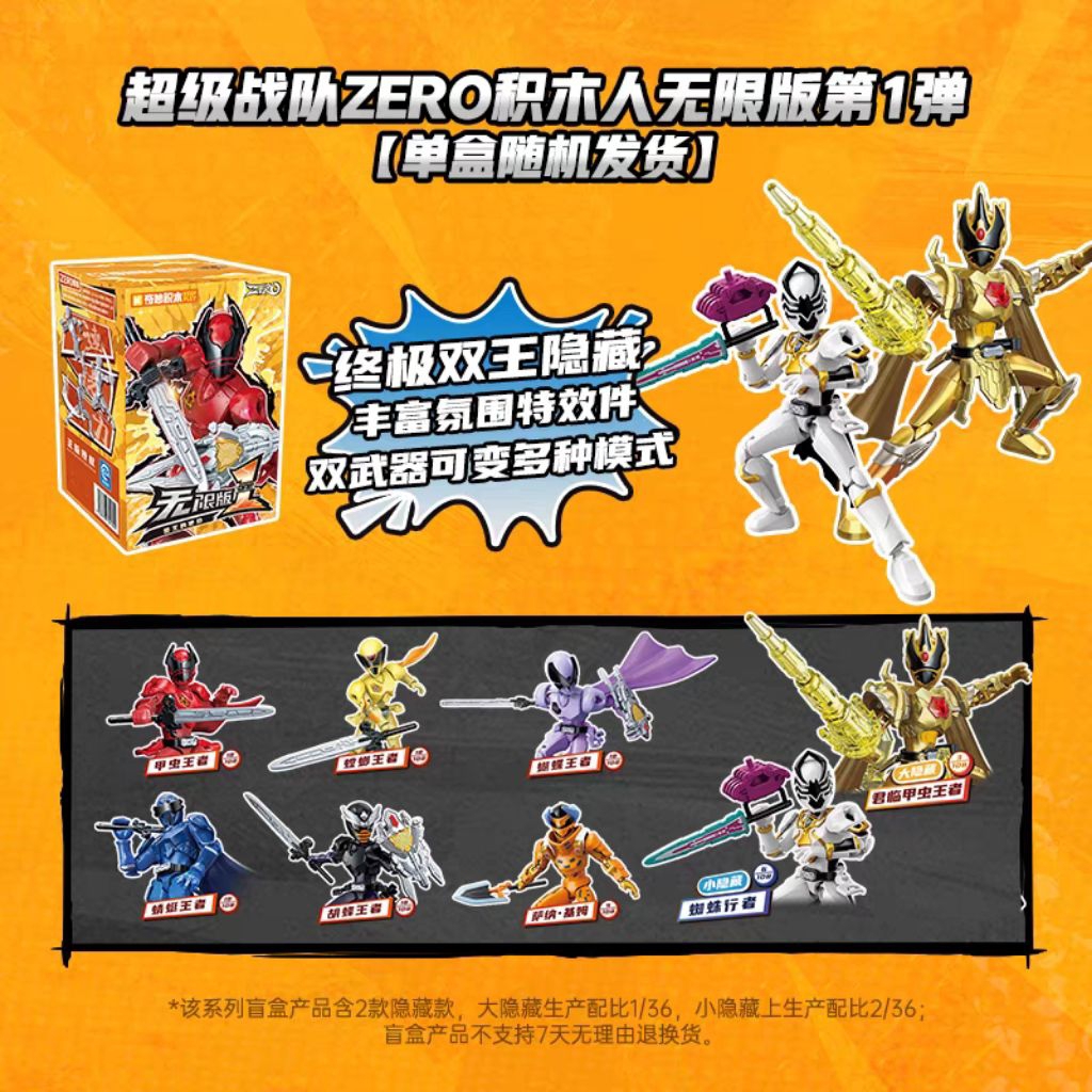 Jual Keepley Zero Infinite Super Sentai Volume 1 (1 pcs Blind Box ...