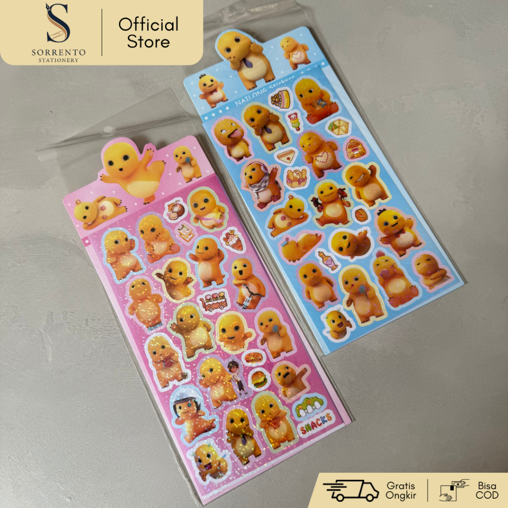 Jual Stiker Lembaran Nailong - Sticker 2D Naga Kuning Lucu | Shopee ...