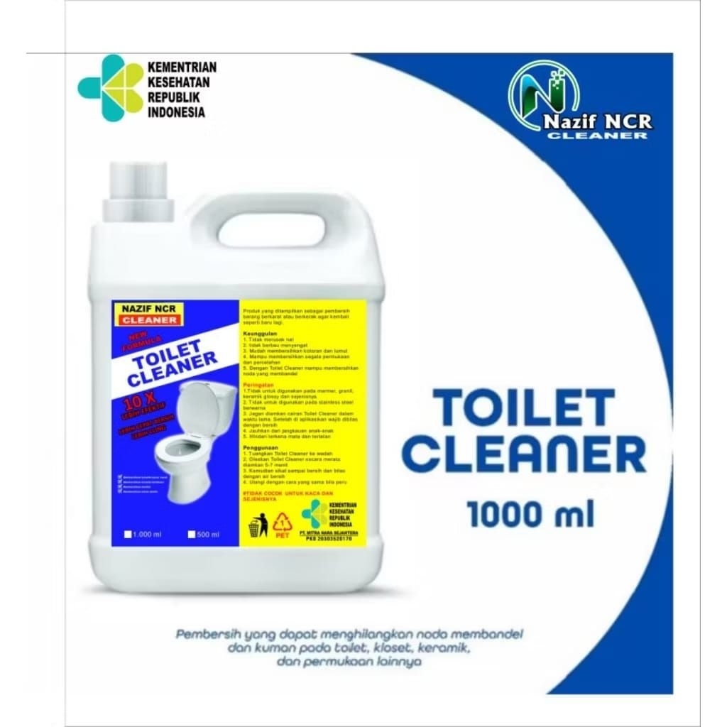 Jual NAZIF AUTO CLEANER PEMBERSIH KERAK KAMAR MANDI TOILET | Shopee ...