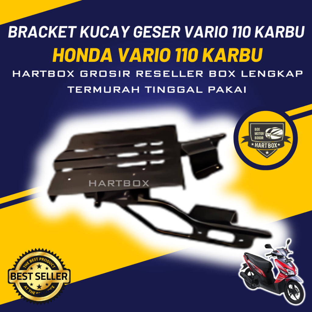 Jual Bracket Kucay Geser Vario 110 Karbu | Bracket Box KUCAY SLIDING ...