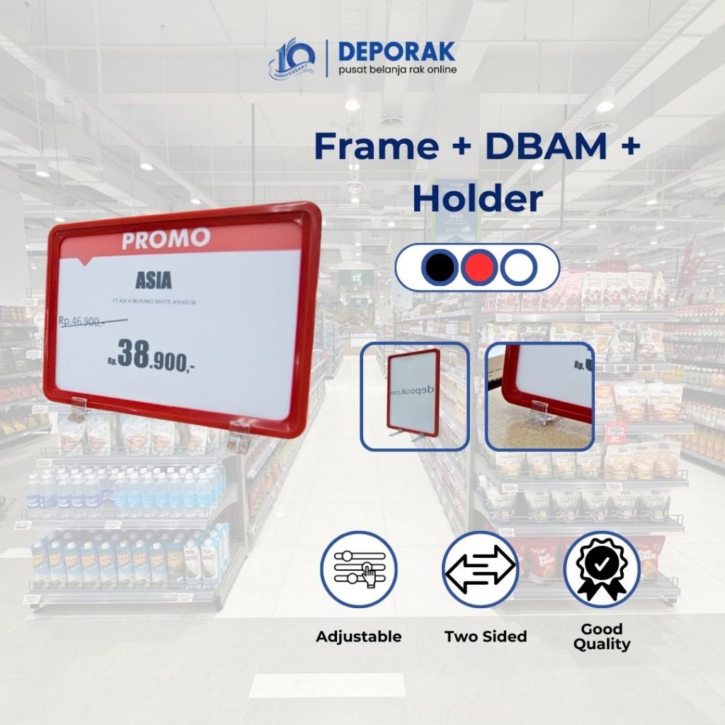 Jual Pop Up Frame Promo Ukuran A5 A4 A3 / Papan Promo / Display Harga ...