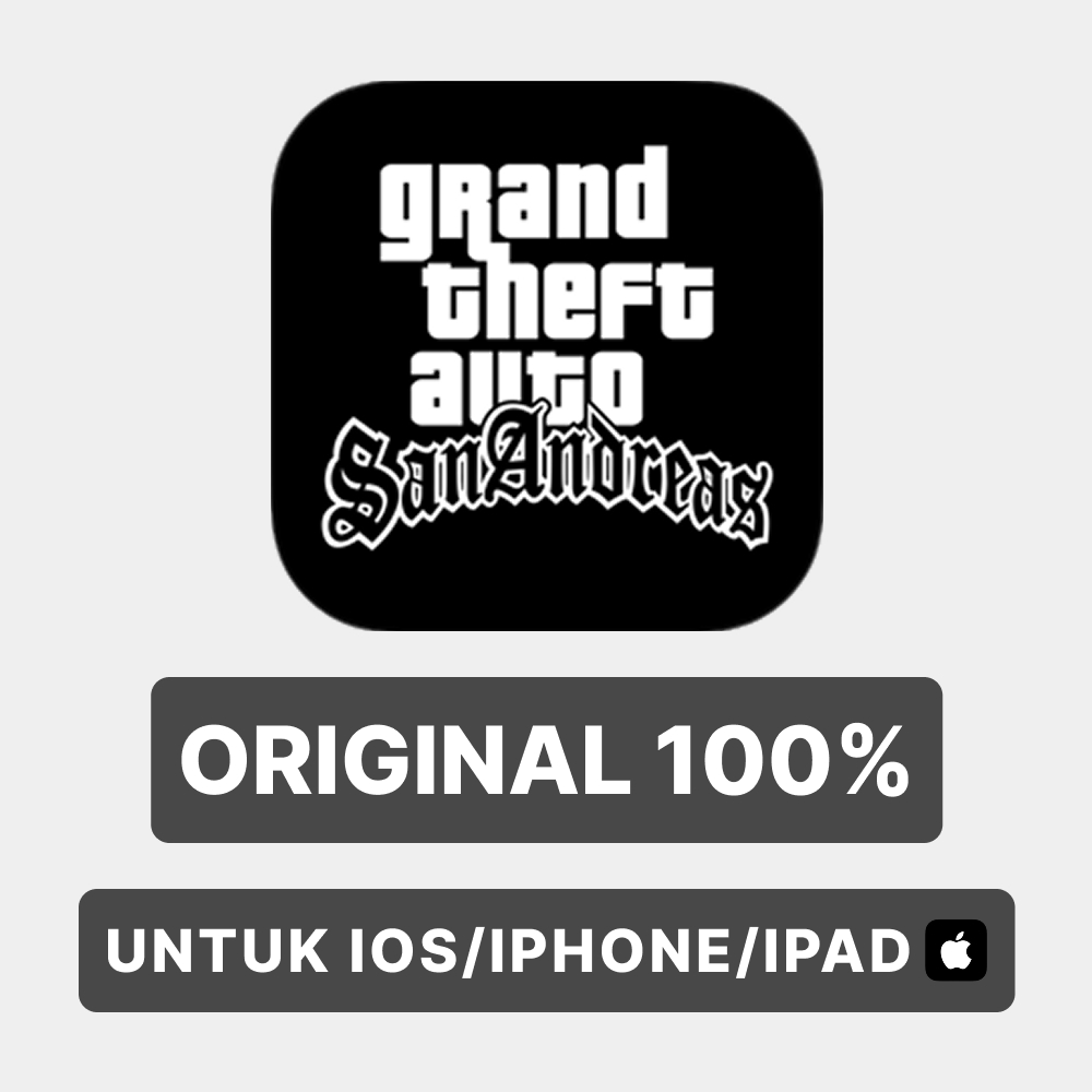 Jual Grand Theft Auto: San Andreas untuk iOS/iphone/ipad Murah ...
