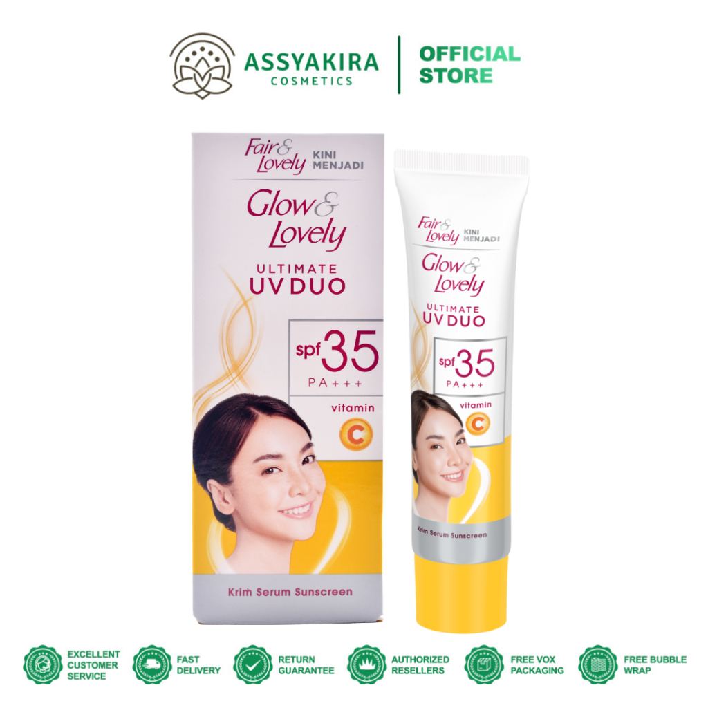 Jual Fair & Lovely Ultimate UV Duo Serum Sunscreen spf 35 PA ...