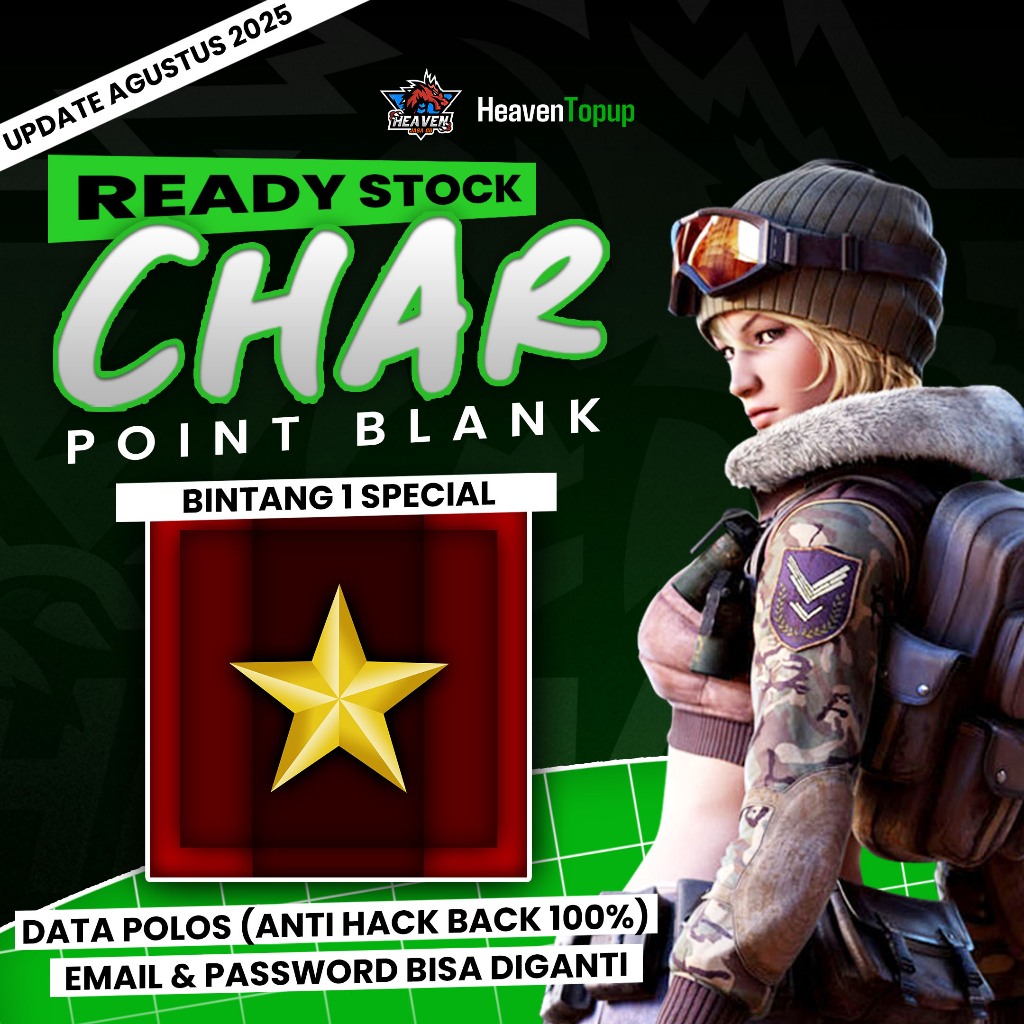 Jual Bintang 1 Special (Item Permanent) Data Polos Full Title | Char ...