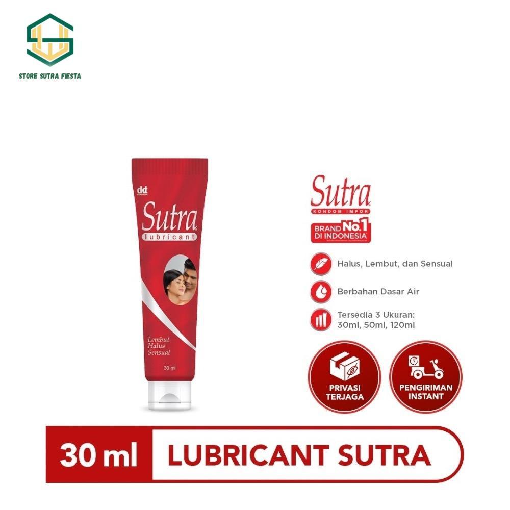 Jual Lubricant Sutra 30ml / Sutra Gel Lebih Licin Saat Main | Shopee ...