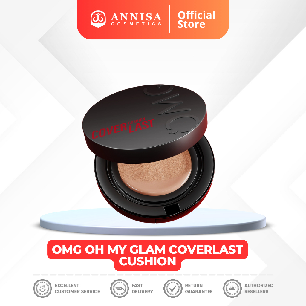 Jual OMG Oh My Glam Coverlast Cushion 15g -Cushion Skin Tint Make Up ...