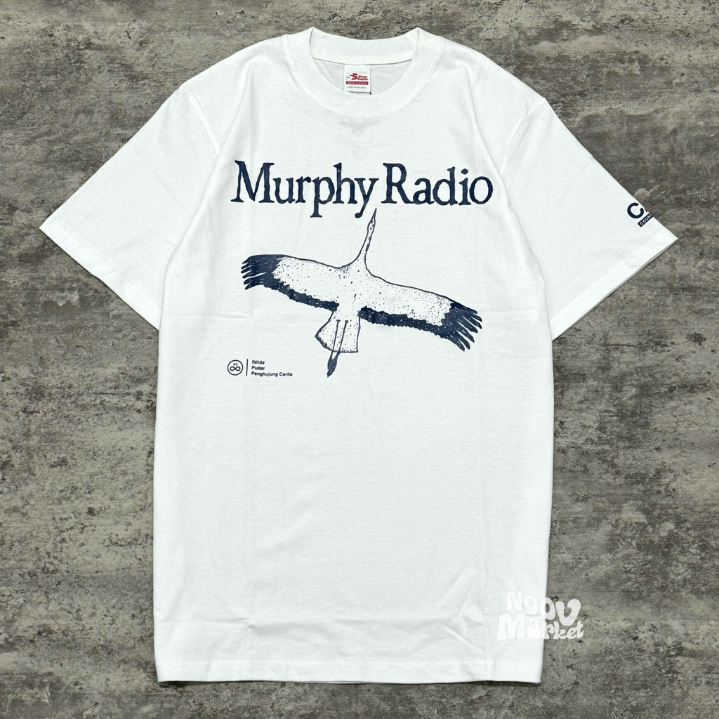 Jual Murphy Radio - Debu Kan Kembali Tshirt - White | Official ...