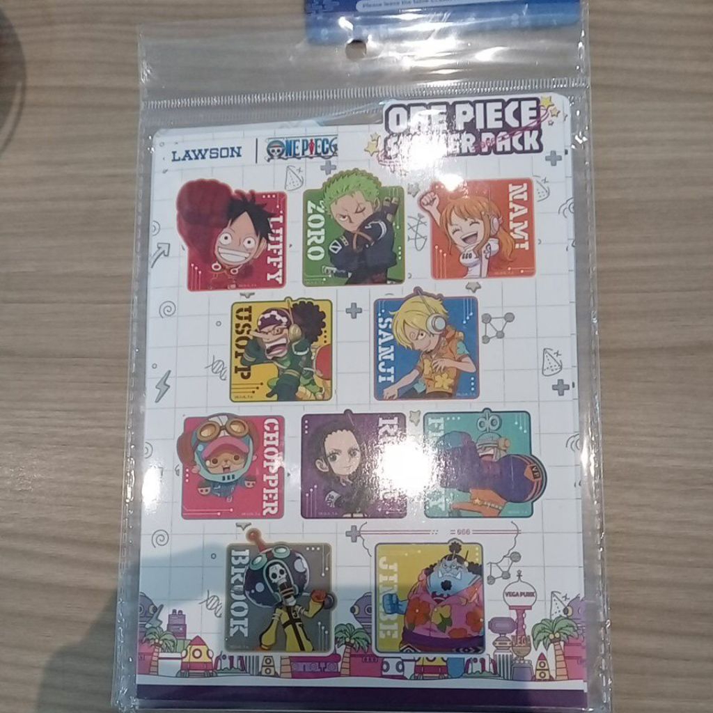 Jual ONE PIECE X LAWSON sticker pack | Shopee Indonesia