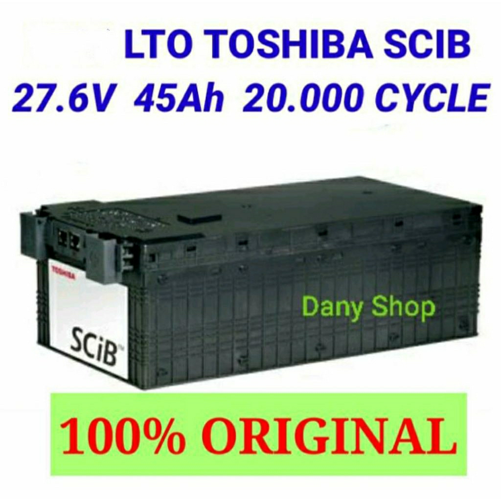 Jual Battery Baterai LTO Tsb SCiB 27.6V 45Ah Original Made in Jpn 20. ...