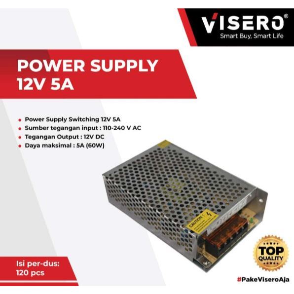 Jual Power supply Travo LED 5A DC 12V 60W max | Shopee Indonesia