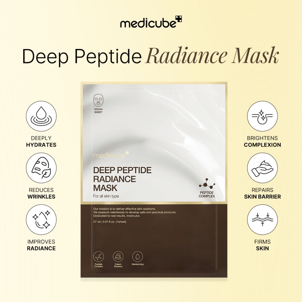 Jual Medicube Deep Peptide Radiance Mask 1ea | Shopee Indonesia