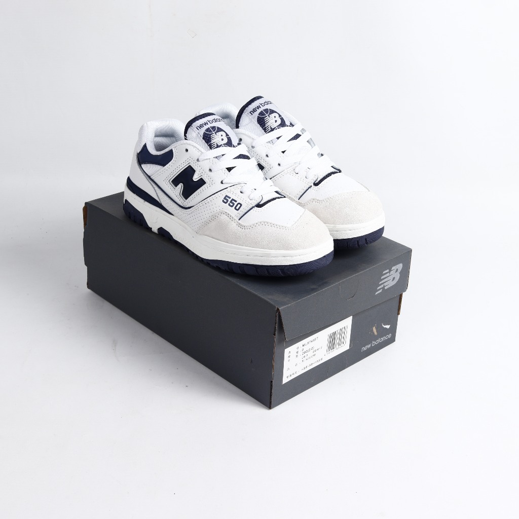 Jual New Balance 550 Navy Blue | Shopee Indonesia