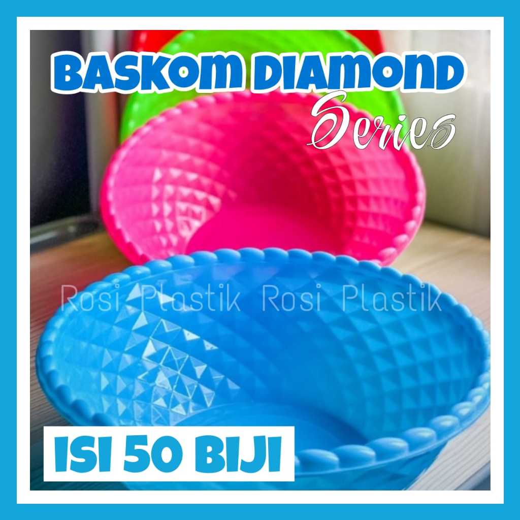 Jual 50 BIJI Baskom Diamond Series Hajatan Murah / Waskom Ceting Berkat ...