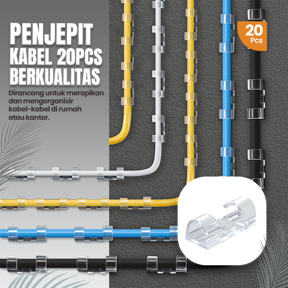 Jual Alat Penata Kabel-Merapikan Kabel Berantakan Rumah Tempel di Meja ...