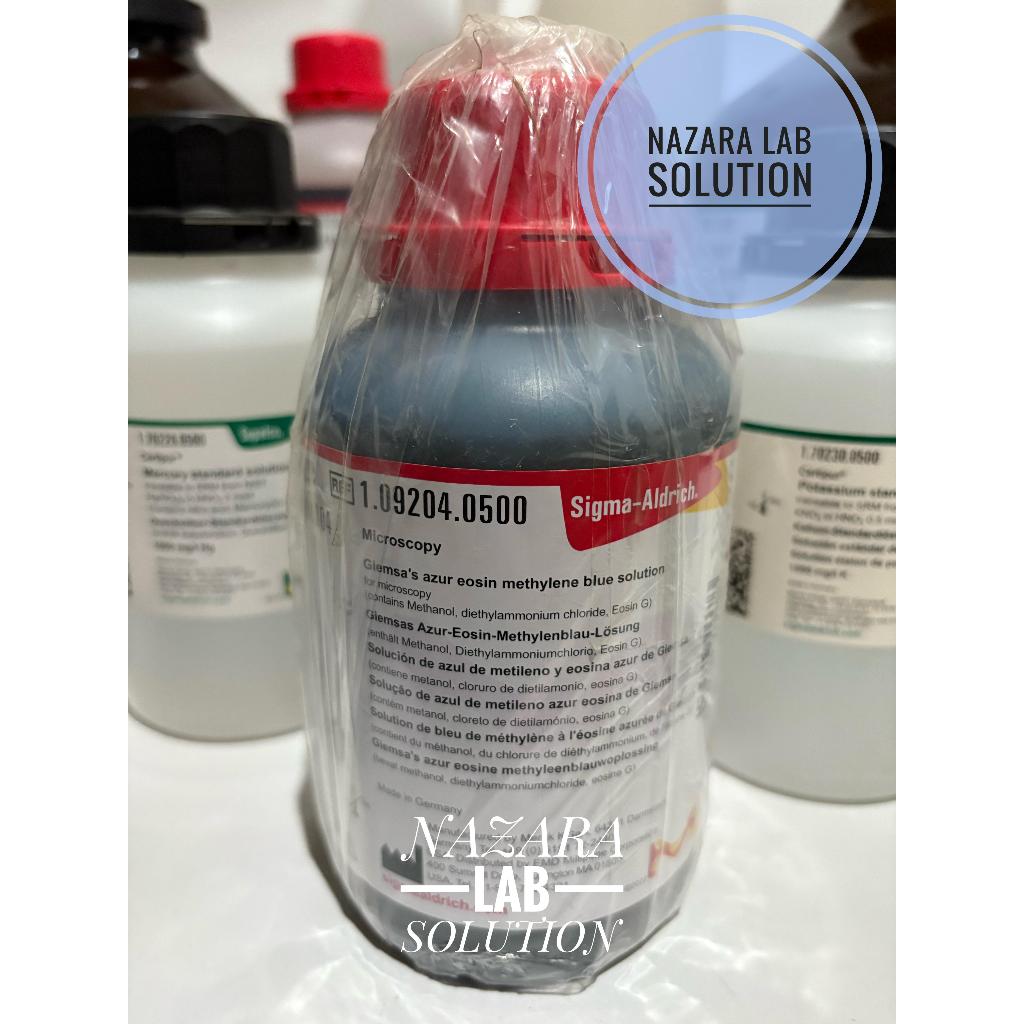 Jual Giemsa Azur / Giemsa's Azur Eosin Methylene Blue Solution MERCK 109204 / EOSIN METHYLENE ...