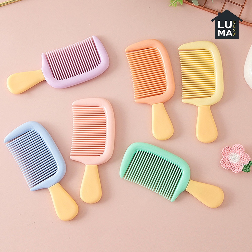 Jual Sisir Rambut Anak Dewasa Mini Bentuk Ice Cream Lucu Portable ...