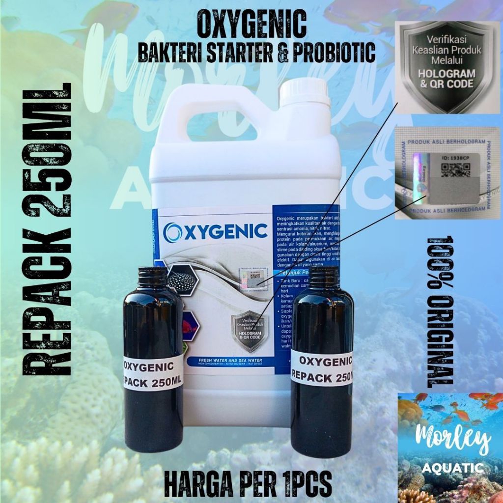 Jual OXYGENIC PROBIOTIC & BAKTERI STARTER 250ML (REPACK) | Shopee Indonesia