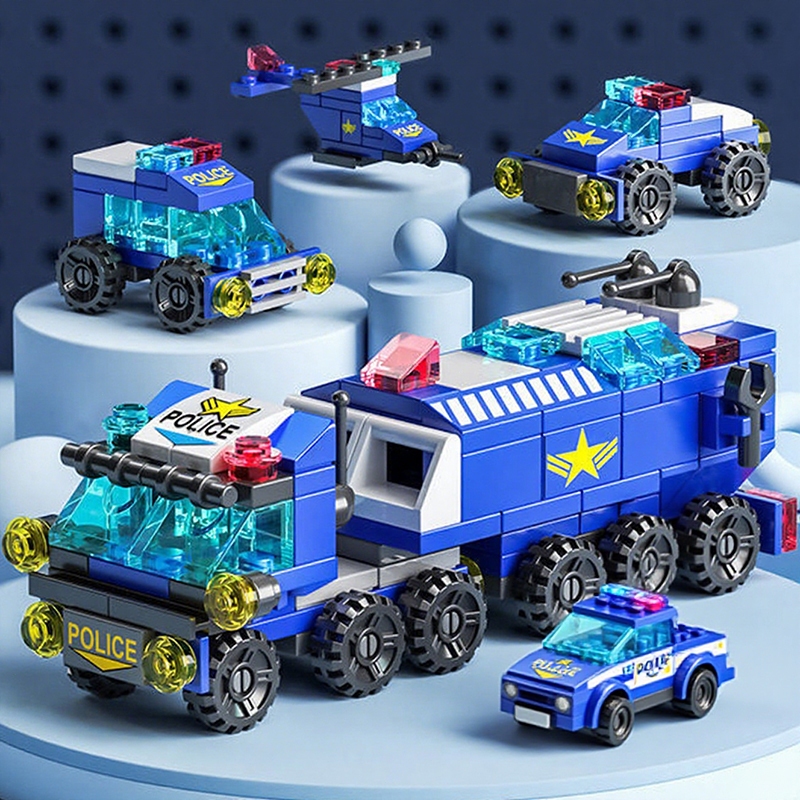 Jual MINGDI Blok 6-in-1 Bricks Tank Tempur Militer Model Block Brick ...