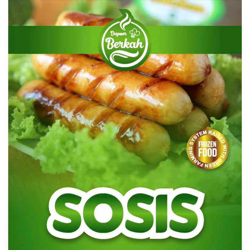 Jual Berkah Chicken | Sosis Ayam Organik 250 gram - Frozen Food Sehat ...