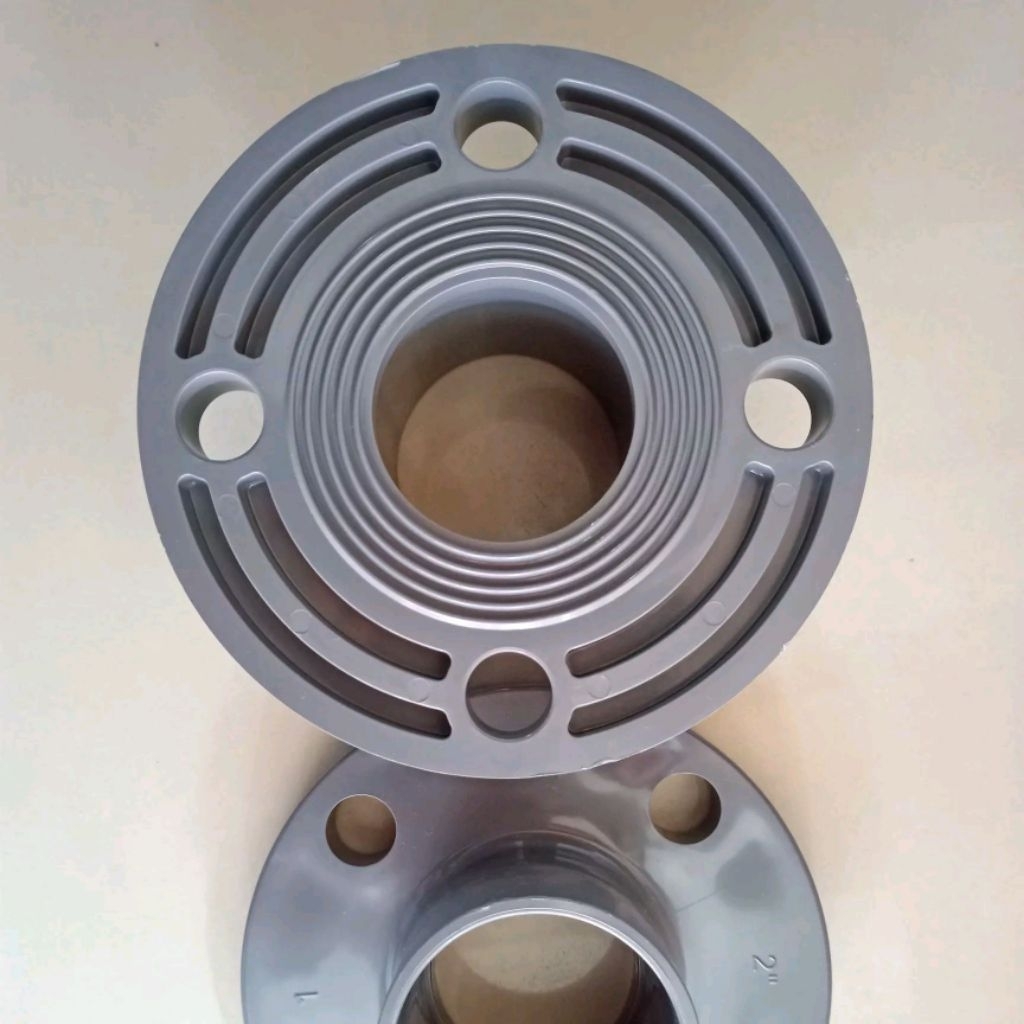 Jual Flange PVC AW 2 inch Stub Flange PVC 2" Flange Adaptor uPVC AW 2 ...