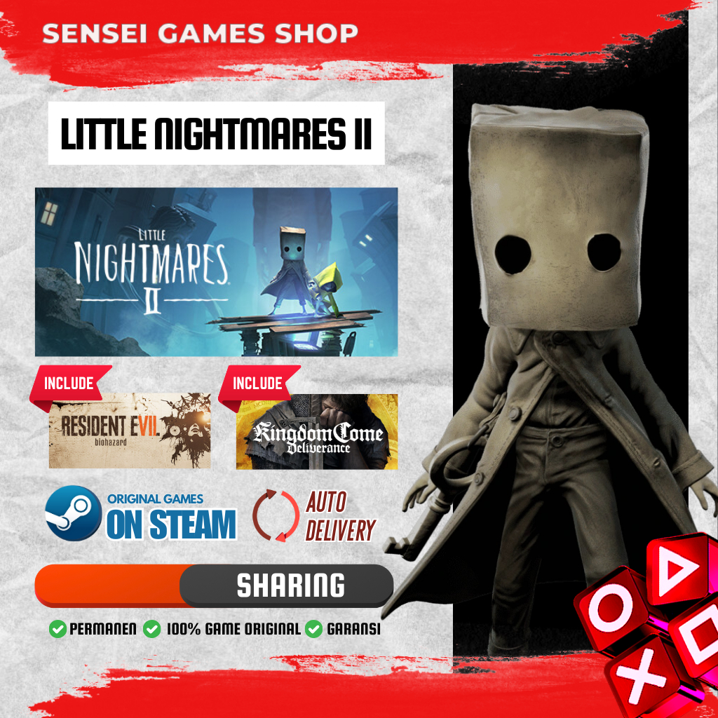Jual [BONUS STEAM KEY] Little Nightmares II / 2 (Sharing With Resident ...