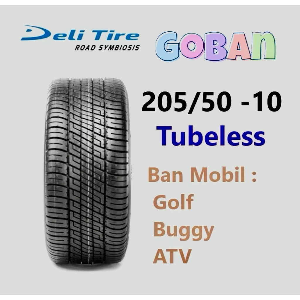 Jual Ban mobil Golf 205/50-10 4PR cocok untuk Buggy Car Golf ATV ukuran ...