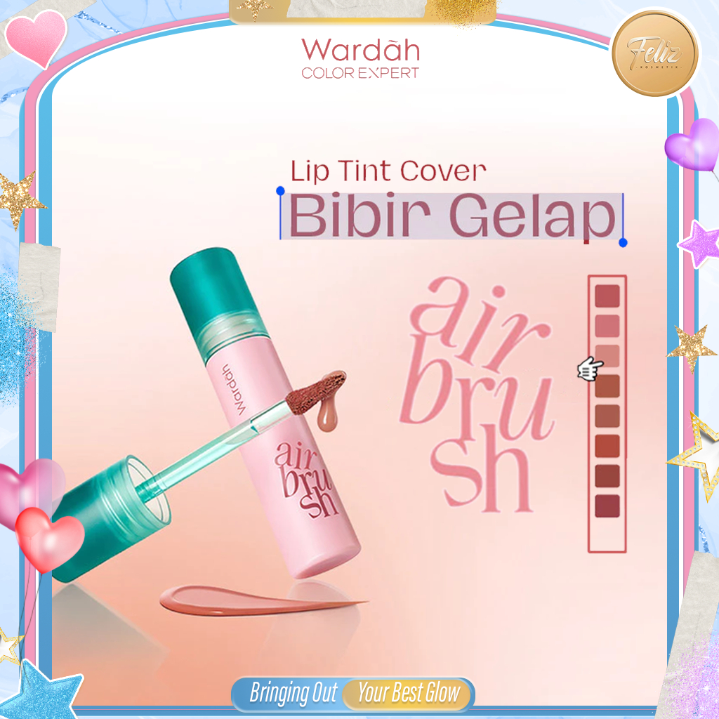Jual * FELIZ * WARDAH Air Brush Lip Tint | Shopee Indonesia