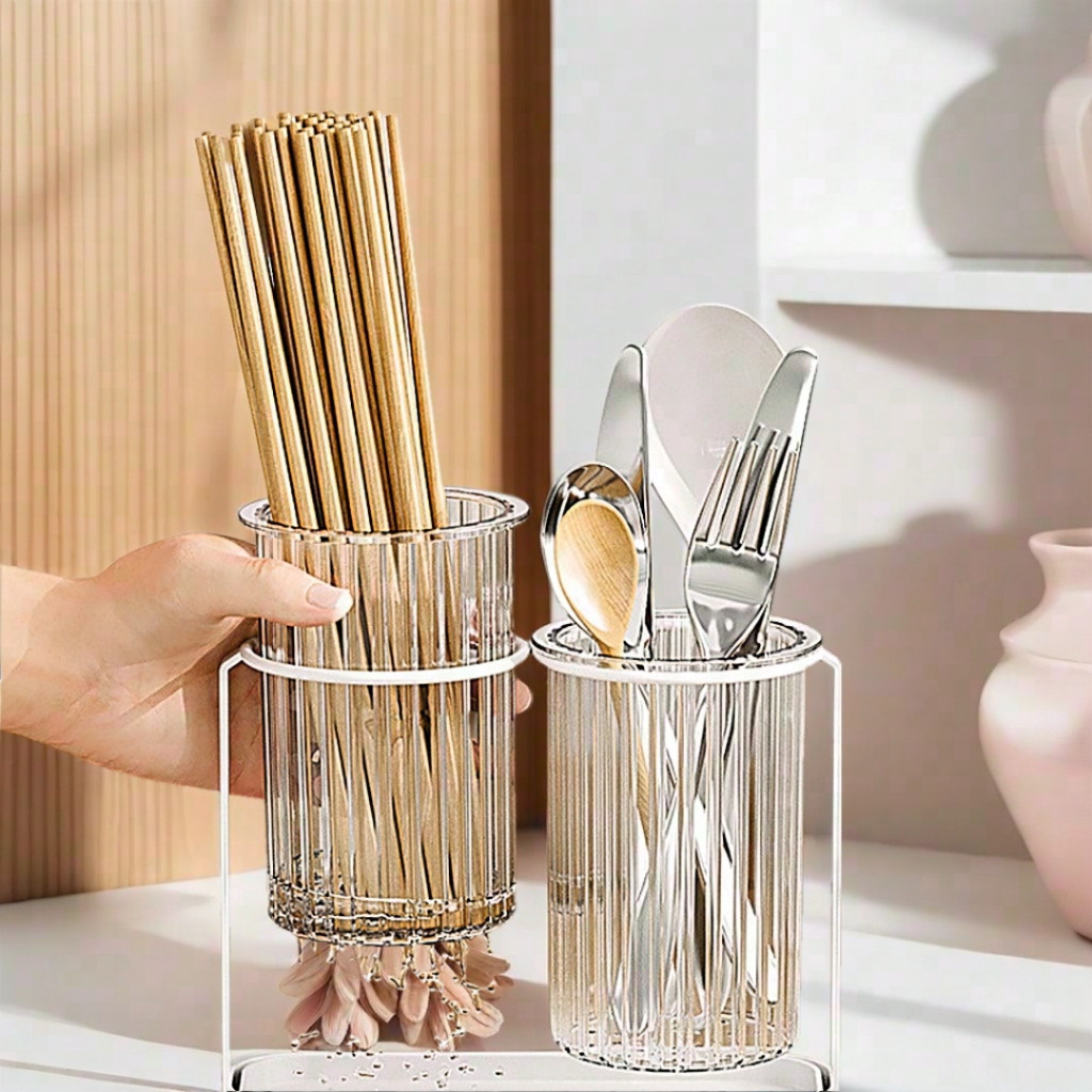 Jual Tempat Sendok Garpu Sumpit Peralatan Makan / Utensils Chopstick ...