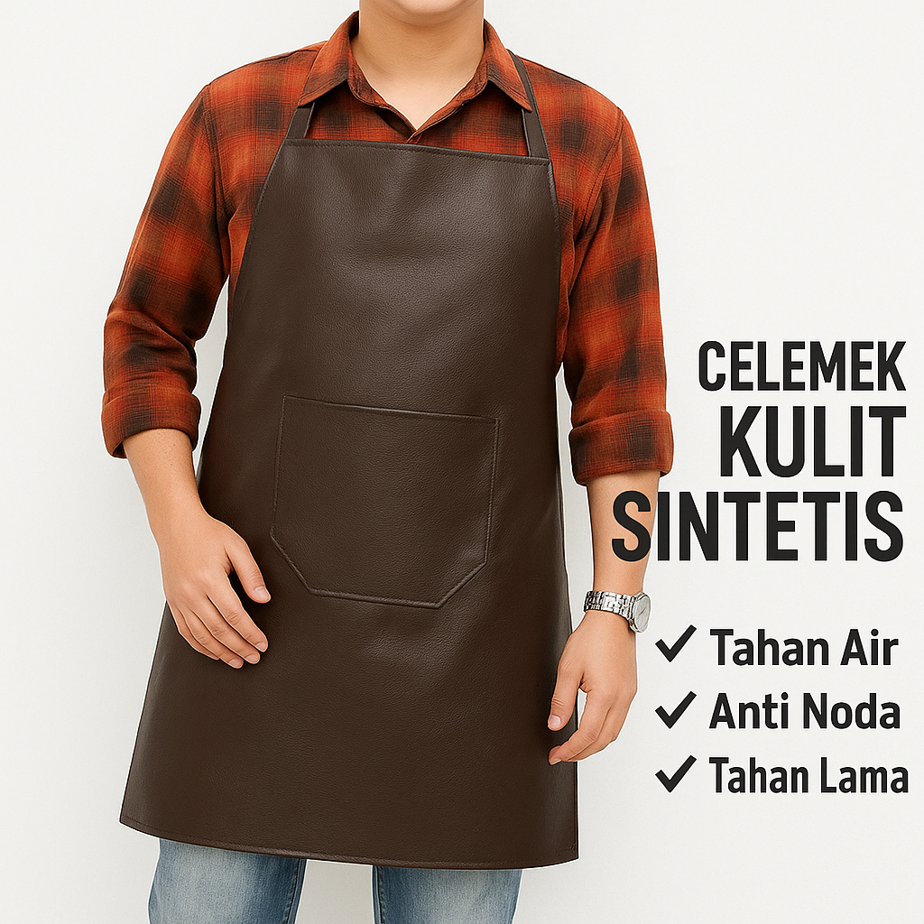 Jual Apron waterproof / celemek masak/ Celemek dewasa anti air & minyak ...