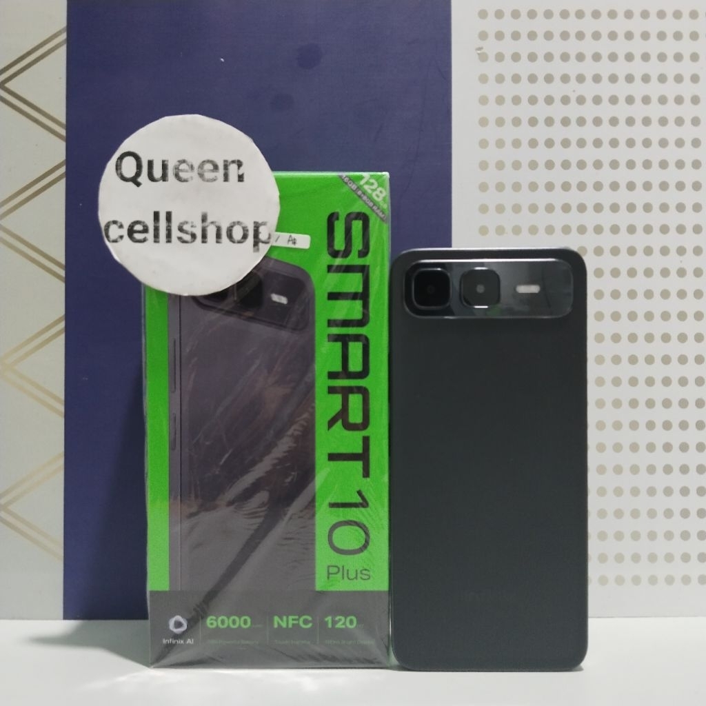 Jual INFINIX SMART 10 PLUS 8/128 SECOND FULLSET | Shopee Indonesia