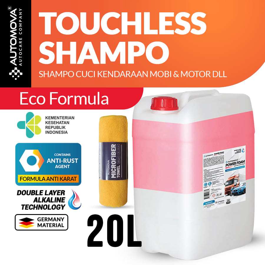 Jual AUTOMOVA - Shampo Mobil Tanpa Sentuh | Shampo Touchless | Shampo ...