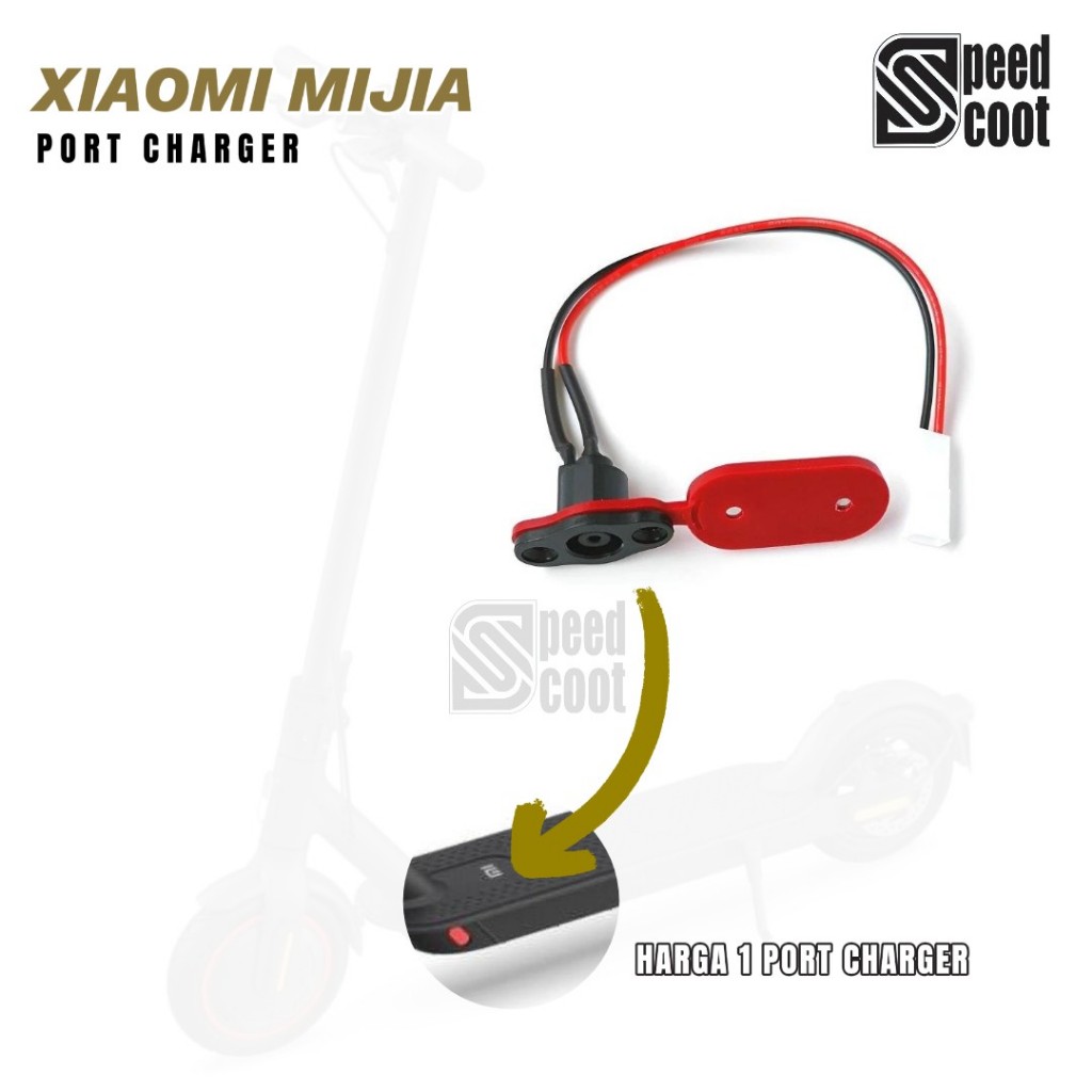Jual Port Charger Konektor Cas Female Skuter Listrik Xiaomi Semua Seri ...