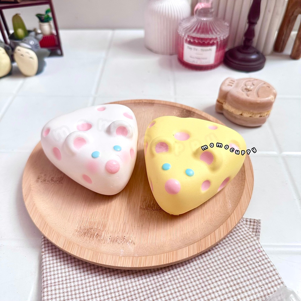 Jual MOMOCUPPY cheese mouse squishy super lucu dan slow | Shopee Indonesia