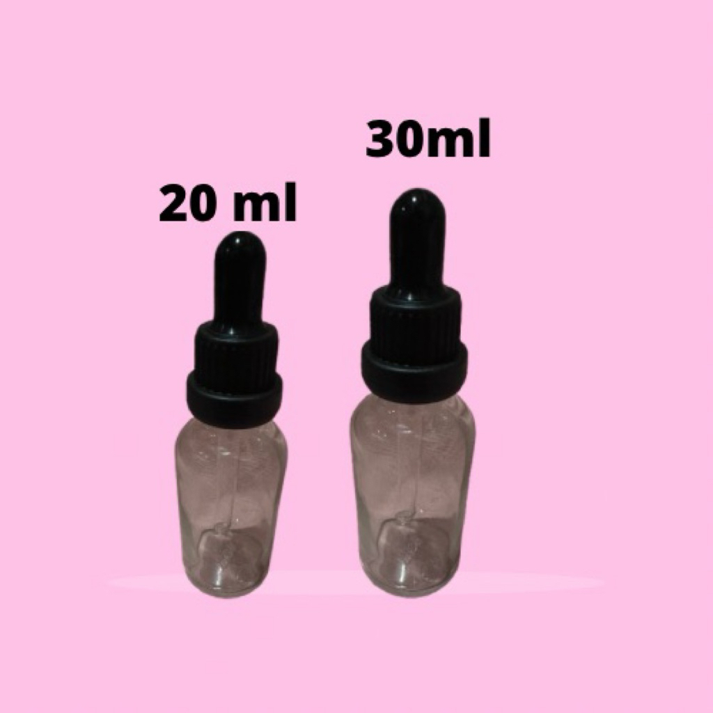 Jual botol pipet kaca uk 20 ml 30 ml | Shopee Indonesia