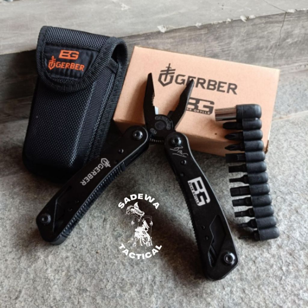 Jual Gerber multi tools / Alat multifungsi survival / Tang lapangan GB ...