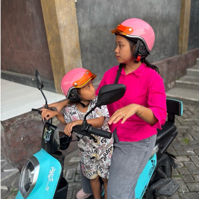 Jual HELM SEPEDA LISTRIK DEWASA DAN ANAK || HELM MOTOR MATIC || HELM ...