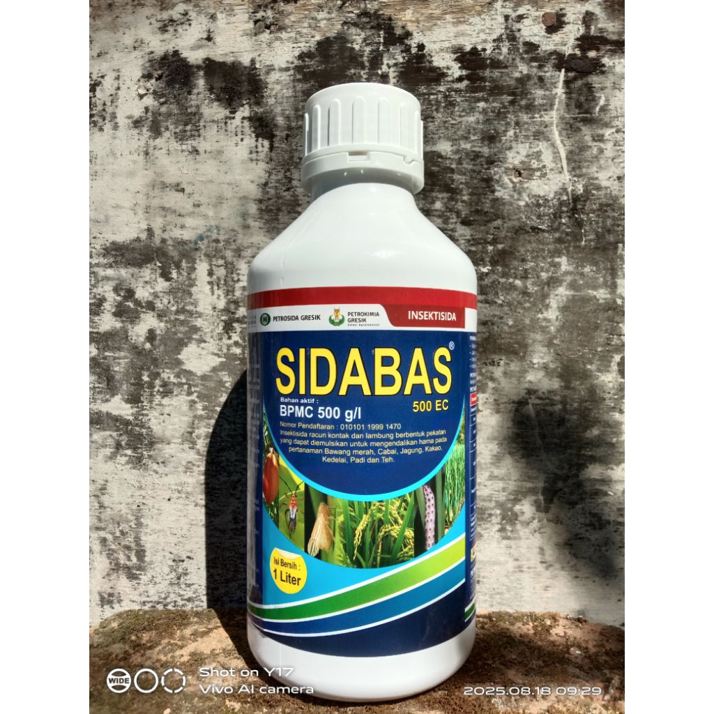 Jual MURAH 1 LITER SIDABAS 500 EC FENOBUCARB. Basmi Kepinding tanah ...
