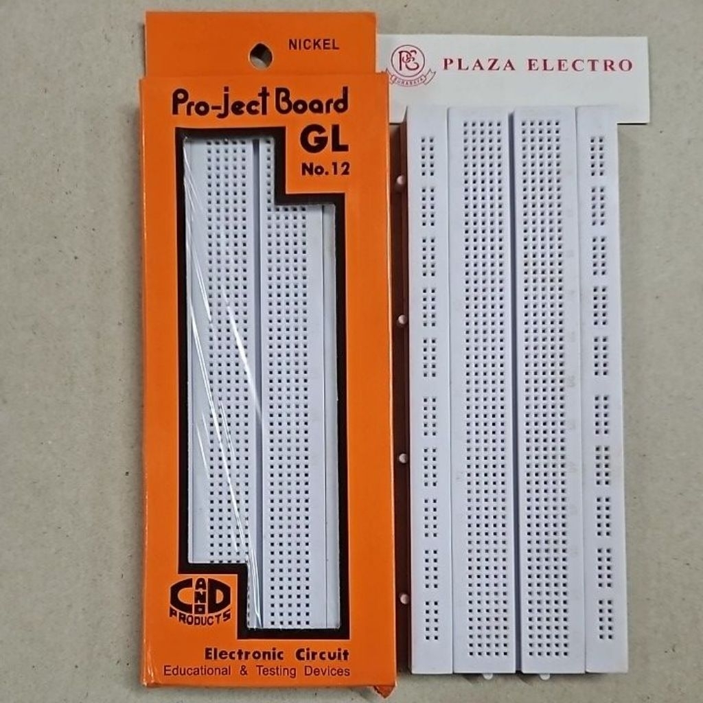 Jual PROJECT BOARD GL12 / BREADBOARD SOLDERLESS PROJECT BOARD | Shopee ...