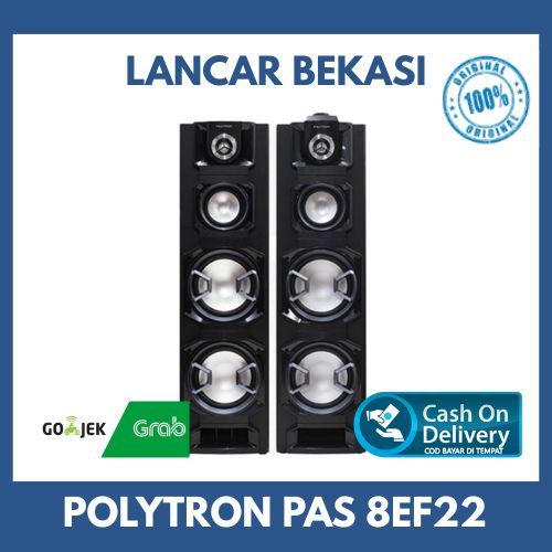 Jual Speaker Aktif POLYTRON PAS 8EF22 Super Bass Bluetooth Connection ...